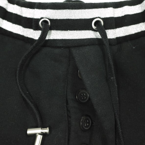 BALMAIN バルマン 18AW zip-detail biker track pants ジップバイカー