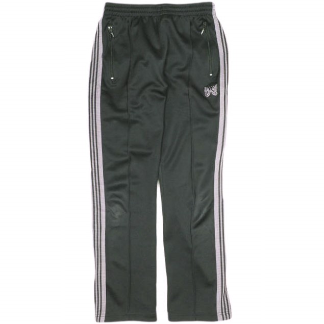 Needles x BEAMS ニードルス ビームス 別注 NARROW TRACK PANT SPECIAL ナロートラックパンツ スペシャル BG213 S BLACK ジャージー