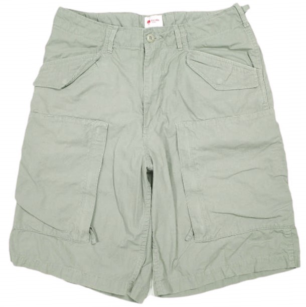 BEAMS JAPAN ビームスジャパン 22SS Heli Crew Shorts ヘリクルーショーツ 11-25-2349-874 M SAGE リップストップ カーゴ ショートパンツ