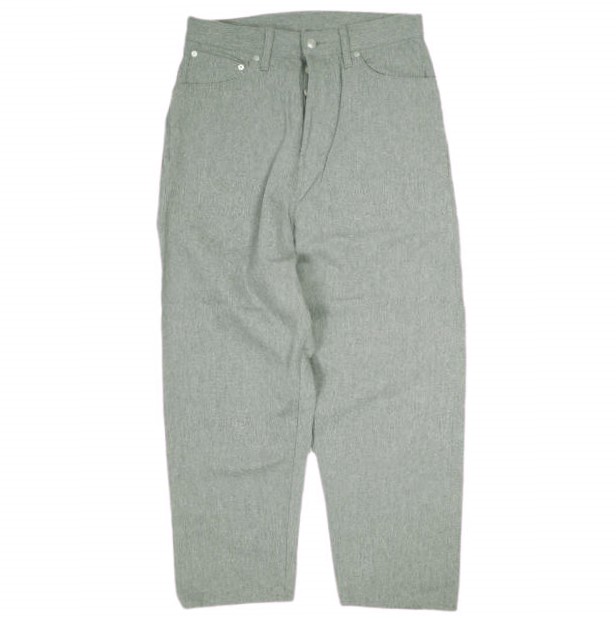 rdv o globe ランデヴーオーグローブ 日本製 FABIO PA ウールサルエルパンツ 162PA008 2 グレー テーパード ボトムス