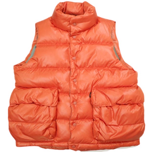 新品 DAIWA PIER39 ダイワ ピア39 22AW TECH BACK PACKER DOWN VEST リップストップ ダウンベスト BW-24022WL Free ORANGE アウター