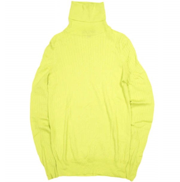 Drawer ドゥロワー 23SS 18Gカシミヤシルクリブタートルネックニット 6513-106-1077 1 イエロー セーター プルオーバー トップス