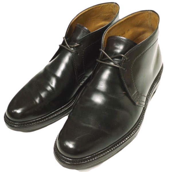 ALDEN オールデン アメリカ製 シェルコードバン チャッカブーツ 1357 US9D(27cm) Burgundy バリーラスト 2アイレット シューズ