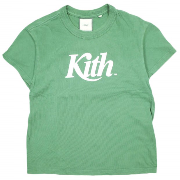 KITH NYC キス 25SS Women Swash Logo Mulberry Vintage Tee スウォッシュロゴ マルベリー ヴィンテージTシャツ 25073060006210 XS Newt