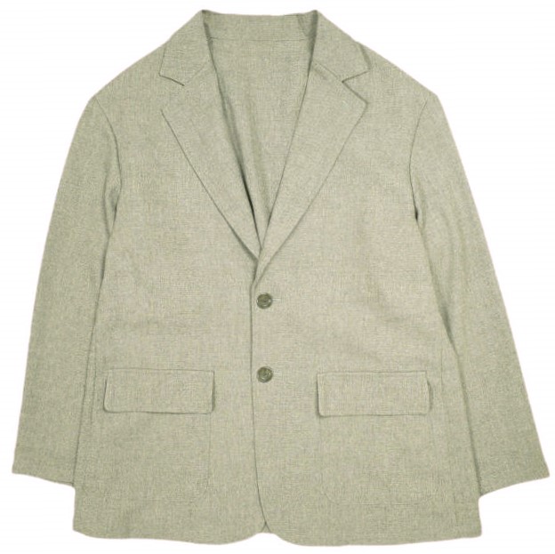 International Gallery BEAMS ビームス 23AW ドレーピージャケット 23-16-0057-262 S カーキ 定価47,300円 オーバーサイズ 2B テーラード