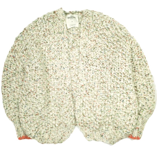 LES TRICOTS DO x Drawer レ トリコ ドール ドゥロワー 別注 ハンドニットカーディガン H-AW24-A-7000-CS Free Murti ローゲージ