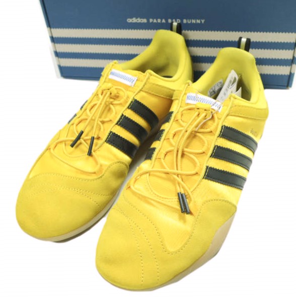 BAD BUNNY x adidas バッドバニー アディダス 25SS 別注 Ballerina バレリーナ JQ9230 US10.5(28.5cm) BOLD GOLD/CORE BLACK/GUM g23938