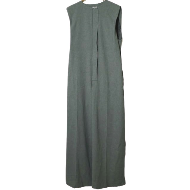 CITYSHOP シティショップ 25SS 日本製 ZIP JUMP SUITS ジップジャンプスーツ 25040042851030 38 BLACK オールインワン ノースリーブ