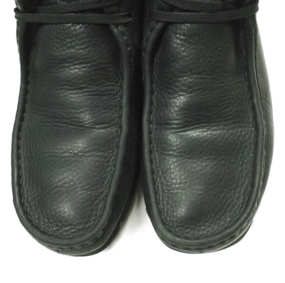 Clarks クラークス Wallabee BT GTX ワラビーブーツ ゴアテックス 26146260 US8.5(26.5cm) BLACK GORE-TEX シューズ