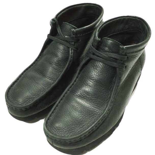 Clarks クラークス Wallabee BT GTX ワラビーブーツ ゴアテックス 26146260 US8.5(26.5cm) BLACK GORE-TEX シューズ