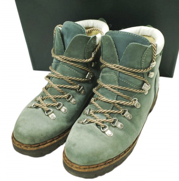 PARABOOT x and wander パラブーツ アンドワンダー 別注 AVORIAZ JANNU アヴォリアーズ AW-AA937 UK8(26.5cm) Blue トレッキングブーツ