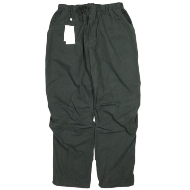 新品 N.HOOLYWOOD エヌハリウッド コンパイルライン 25AW BELT PANTS ピーチ起毛 ベルトパンツ 2254-CP01-051 42(XL) BLACK 定価44,000円