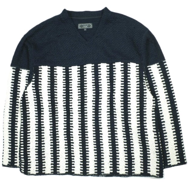 KITH NYC キスニューヨークシティ 25SS Long Sleeve Crochet Malik Jersey ロングスリーブ クロシェ マリク ジャージ M Nocturnal