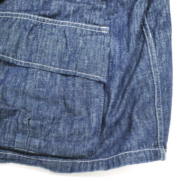 IMPRESTORE インプレストア LOU 6.5oz DENIM BDU JACKET デニム ジャングルファティーグジャケット 38(M) Indigo カバーオール アウター