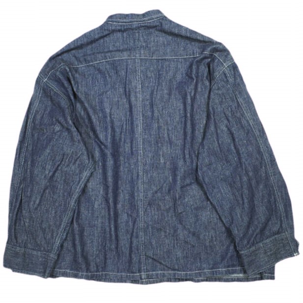IMPRESTORE インプレストア LOU 6.5oz DENIM BDU JACKET デニム ジャングルファティーグジャケット 38(M) Indigo カバーオール アウター