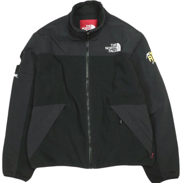 SUPREME x THE NORTH FACE シュプリーム ザ・ノースフェイス 20SS 別注 RTG Fleece Jacket フリースジャケット NA71904I S Black