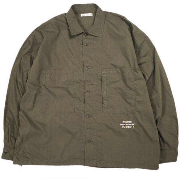 SSZ x Western Hydrodynamic Research エスエスズィー WHR 25AW SHAKA SHIRT オーバーサイズ シャカシャツ 11-11-1287-791 M BROWN BEAMS