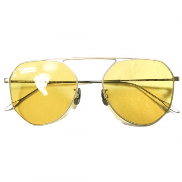 YUICHI TOYAMA ユウイチトヤマ U-101 mobileC ドロップ型メガネフレーム サングラス col.04 54□17-145 ティアドロップ 眼鏡 メガネ