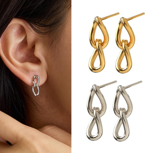 ピアス 日本製 K18GP 2連 揺れる 鎖チェーンピアス スタッド シンプル メタル 小ぶり ニッケルフリー レディース オフィス ブランド ゴの通販はau PAY マーケット ...