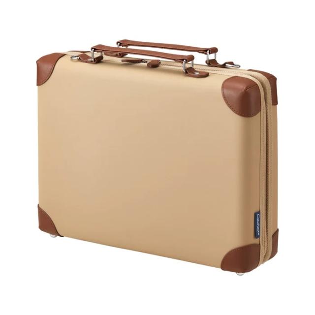 キングジム Carchette[カルシェット] キャリングケース スリム No.5904 ベージュの通販はau PAY マーケット - アート ...