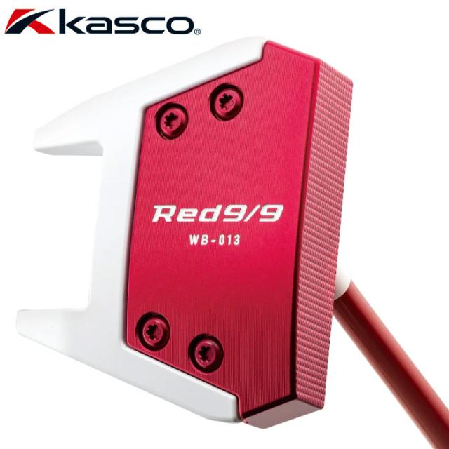 Kasco WB-013 キャスコ Red9/9 White Back ツノ型アライメントタイプ パター