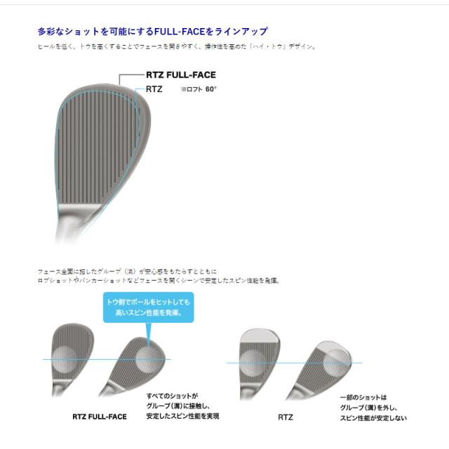 Cleveland Golf クリーブランド RTZ ツアーサテン ウエッジ N.S.PRO 950GH neo装着モデル 日本仕様 Z-ALLOY