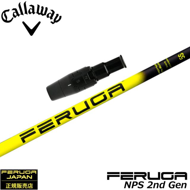 キャロウェイUS純正スリーブ付シャフト フェルガ Feruga NPS Mid-Low Launch Wood Shaft 2nd Gen