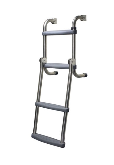 30E0042 ステンフォールディングラダー　4段　ビーエムオージャパン BMO JAPAN