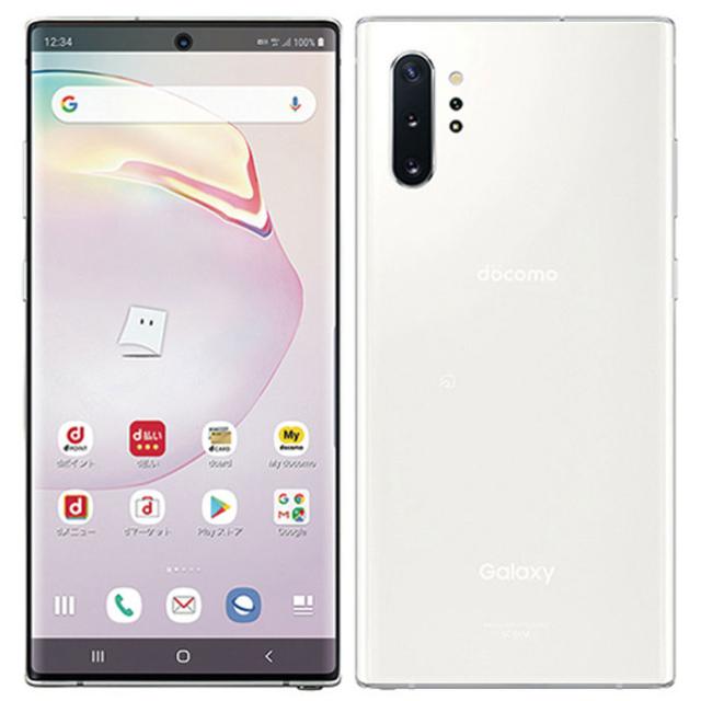 Galaxy Note10+ SC-01M 256GB Sペン対応 6.8インチ4K有機EL 大容量バッテリー 特典付 docomo版 SIMロック解除済 dnote10wh-a26y9の通販 ...