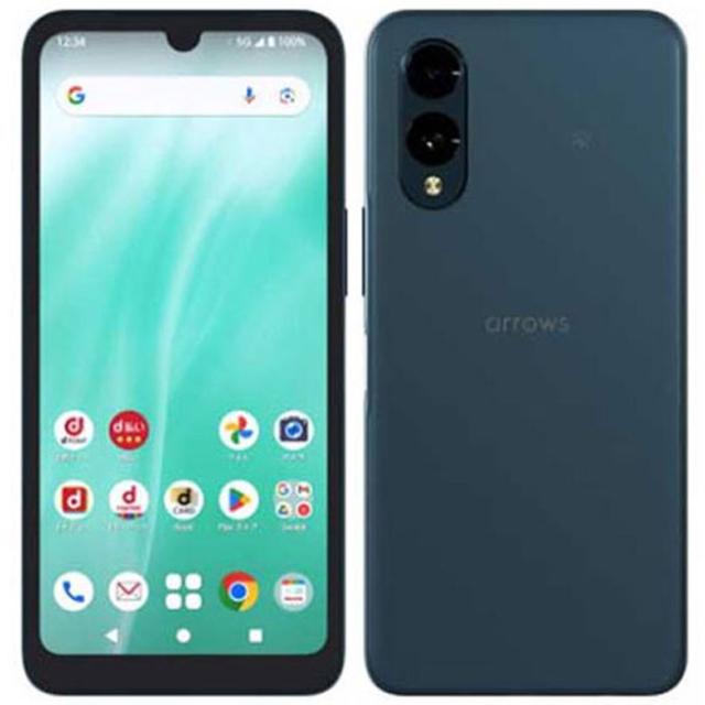 新古品 富士通 arrows We2 5G ファイブジー F-52E デュアルSIM eSIM FMラジオ 大容量バッテリー 特典付 docomo版 SIMフリー dwe2nb-s29z2の ...