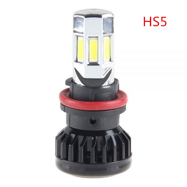 バイク オートバイ 専用 HS5 Hi/Lo PH11・T15H Hi/Lo LED ヘッドライト 交流 直流 六面発光 CREE製 9 ...