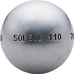 レジャー・ニュースポーツ　ペタンク  ペタンク用ボール　国際連盟公認球　SOL球　3個セット　SRP-62