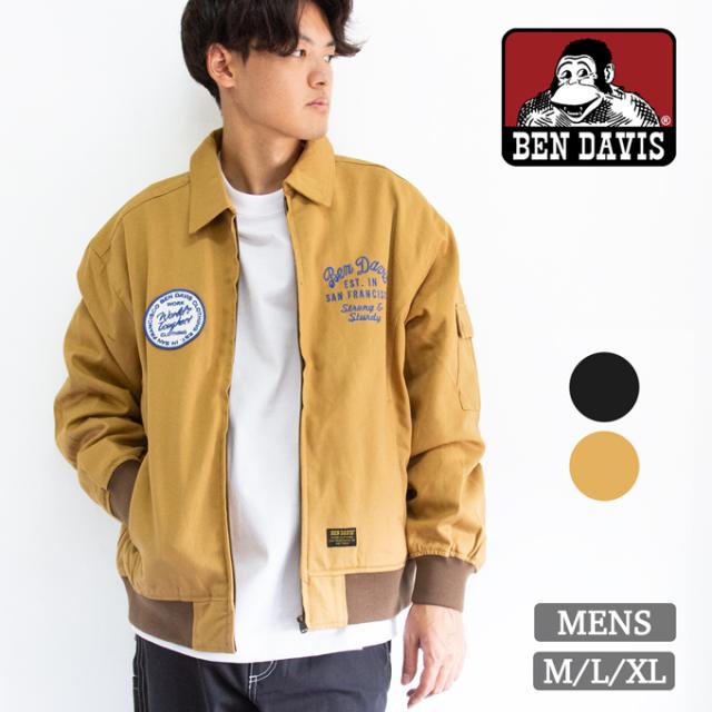 BEN DAVIS ベンデイビス コットン ダック スーベニア ジャケット COTTON DUCK SOUVENIR JACKET T-25780003 / トップス アウター ジャケット ブルゾン メンズ レディース アメカジ 刺繍 2025AW