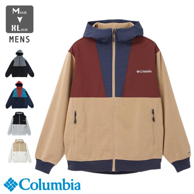 「 Columbia コロンビア 」 ウィルキンソン コーブ フーディ Wilkinson Cove Hoodie PM0539 / フルジップ フーディー ジャージ メンズ トップス スエット