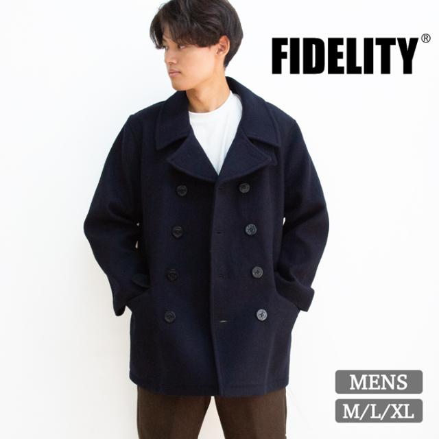 FIDELITY フィデリティ 10B PEA COAT ピーコート SN-24775026 / ィデリティ Pコート コート アウター ジャケット メンズ ミリタリージャケット アメカジ 秋冬 2025AW