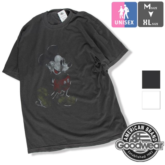 「 Goodwear グッドウェア 」 Micky Vintage Print teeミッキー ビンテージ プリント 半袖 Tシャツ GDW-LCS-241401 / ユニセックス