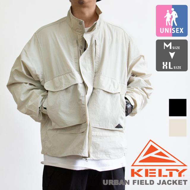 「 KELTY ケルティ 」 URBAN FIELD JACKET アーバン フィールド ジャケット KE25113022 / ユニセックス ライトアウター 春ジャケット スタンドカラー ブルゾン ジップアップ ポケッタブル ベンチレーション ファティーグジャケット 2025SPRING