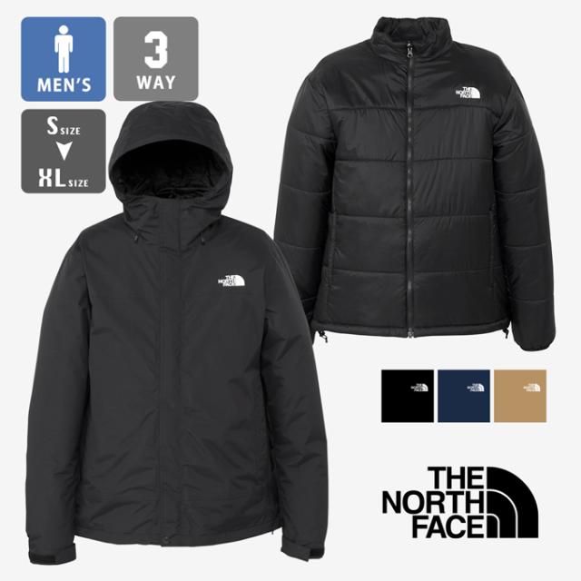 【 THE NORTH FACE ザ・ノース・フェイス 】 Cassius Triclimate Jacket カシウス トリクライメイト ジャケット NP62453 / 3WAY 2WAY 2枚セット マウンテンパーカ シェルジャケット インナーダウン インナージャケット アウター メンズ