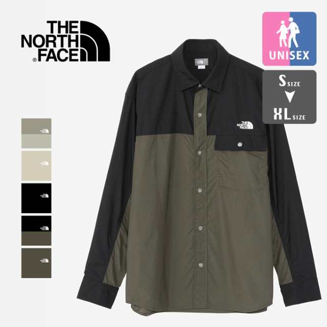 「 THE NORTH FACE ザ・ノース・フェイス 」 L/S Nuptse Shirt ロングスリーブ ヌプシ シャツ NR11961 / 長袖 シャツジャケット ナイロンジャケット メンズ レディース ユニセックス