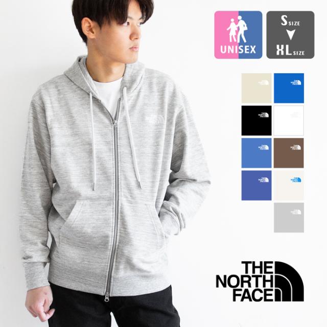 「 THE NORTH FACE ザ・ノース・フェイス 」 Square Logo Full Zip スクエア ロゴ フルジップ フーディ NT12335 / パーカー ジップパーカー ジップアップ スウェット スエット トレーナー メンズ レディース ユニセックス