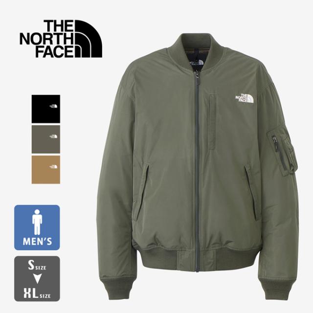 「 THE NORTH FACE ザ・ノース・フェイス 」 Insulated Bomber Jacket インサレーション ボンバージャケット NY82452 / MA-1 フライトジャケット 中わた アウター ブルゾン ショート丈 メンズ
