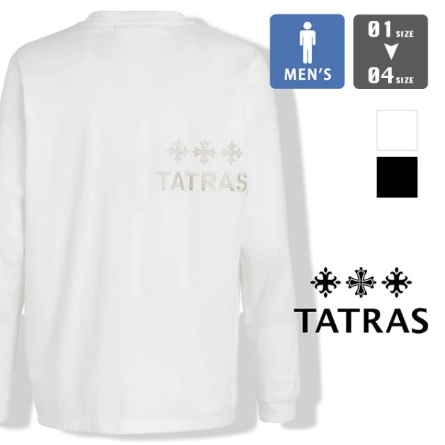 「 TATRAS タトラス 」 BELECI ベレチ L/S ロングスリーブ Tシャツ 国内正規品 MJXA0055083588 / TATRAS タトラス ロングtシャツ 長袖 メンズ ロンT ロゴ トップス ロングスリーブ カットソー 2025AW
