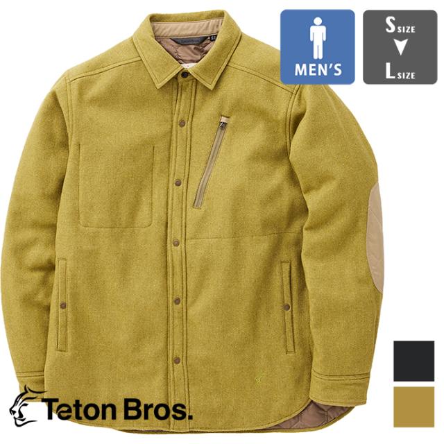 【SALE!!】 「 Teton Bros. ティートンブロス 」 K7 Insulated Shirt K7 インシュレイティド 長袖シャツ TB233-65M / Teton Bros. ティートンブロス ウールシャツ 長袖シャツ Farallon Plain Shirt メンズ 毛七 けしち アウトドア 秋冬 2023AW ※