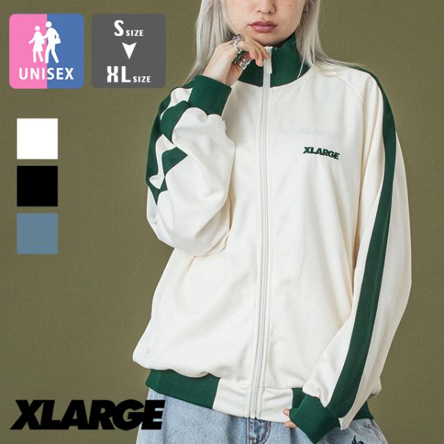 「 XLARGE エクストララージ 」 OG TRACK JACKET OG トラック ジャケット 101253021005 / xlarge エクストララージ トラックジャケット ジャージージャケット ジップアップ OGロゴ バックプリント 2025AW