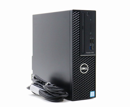 DELL Precision 3430 SFF Core i7-8700 3.2GHz 32GB 512GB(SSD) HDMI/DisplayPort x2出力 BD-RE ...