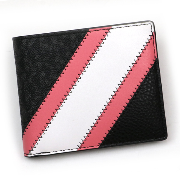 【BIGお買い物ラリー 1000円OFF！】マイケルコース 二つ折り財布 財布 MICHAEL KORS 小銭入れ付き 36R3LCOF3U/PINK メンズ TCLD3104