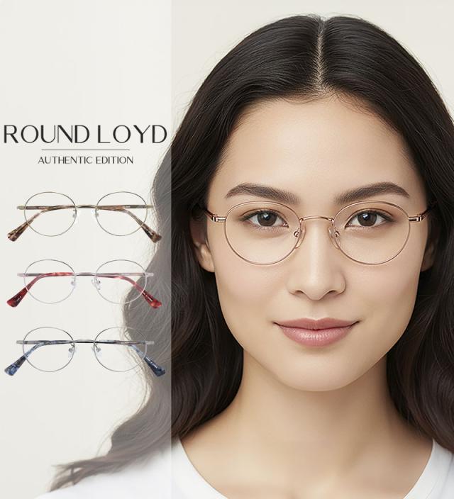 【ブルーライトカット 中近両用メガネ】ラウンドロイド (SO-9805)［全額返金保証］メガネ 眼鏡 男性 女性 メンズ レディース PC パソコン おしゃれ 老眼鏡 リーディンググラス