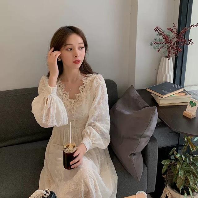 小さいサイズ レース ワンピース Aライン マキシ丈 ママワンピース ミディ丈ドレス セレモニーワンピース 長袖 オ20 オ30 オ40