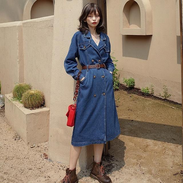 アウター レディース デニムコート レディース 春 秋 アウター