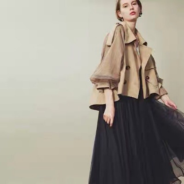 レディース アウター ハンサム トレンチコート 通勤 大人きれい モダン 個性的 2020秋 2020冬 新